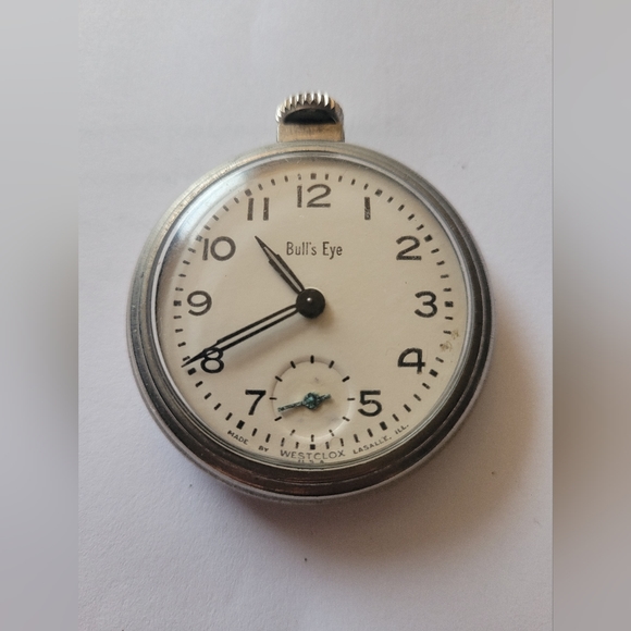 Westclox | Accessories | Vintage Westclox Bulls Eye Pocket Watch | Poshmark
